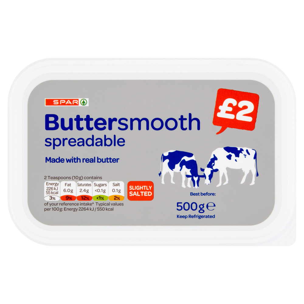 Spar Buttersmooth Spreadable - Cannich Stores