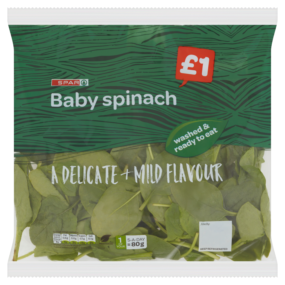 Spar Baby Spinach - Cannich Stores