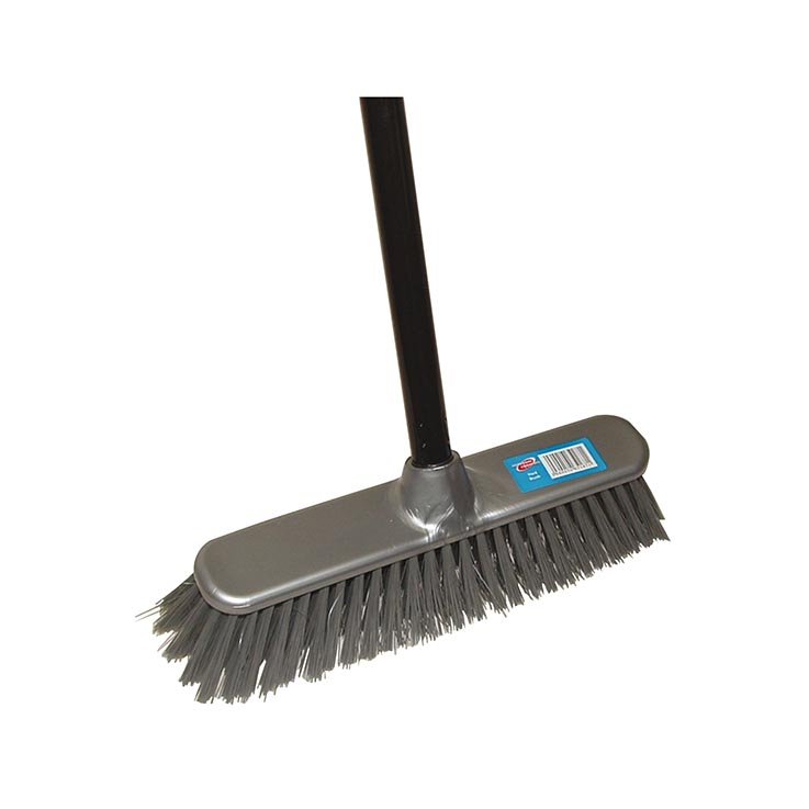 Hard Broom with Handle - Cannich Stores
