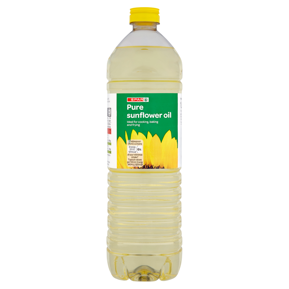 Spar Pure Sunflower Oil 1 Litre - Cannich Stores