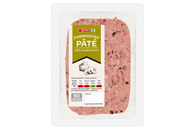 Spar Farmhouse Pate with Mushrooms 170g - Cannich Stores