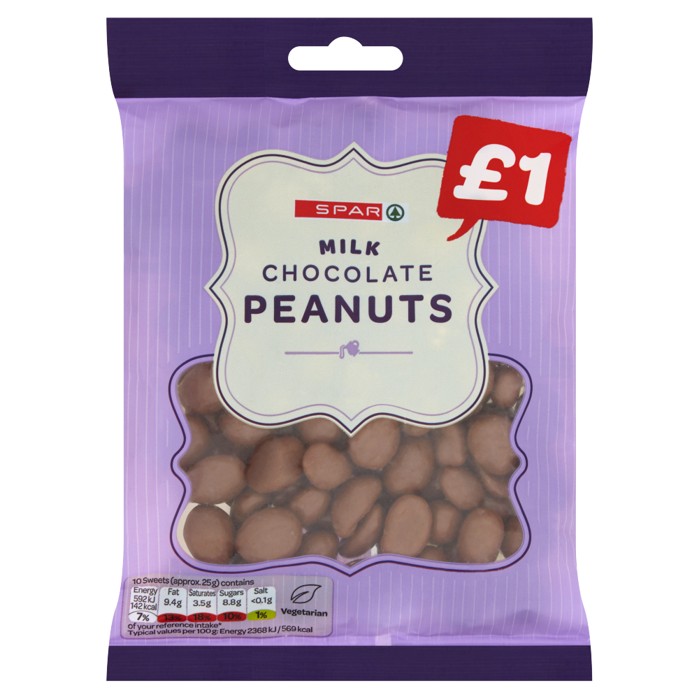 Spar Milk Chocolate Peanuts 160g - Cannich Stores