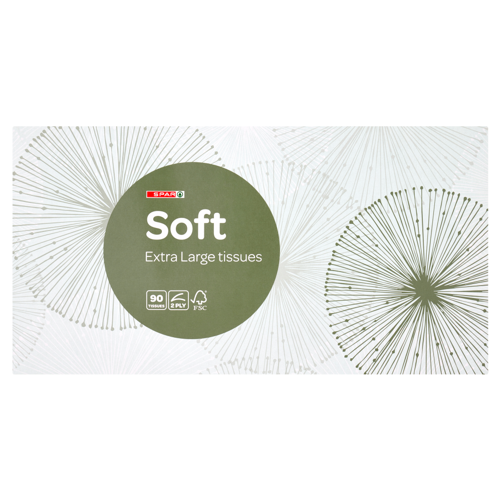 Spar Soft Extra Large Tissues 90 Tissues - Cannich Stores