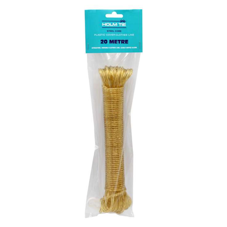 Steel Core Washing Line 20m - Cannich Stores