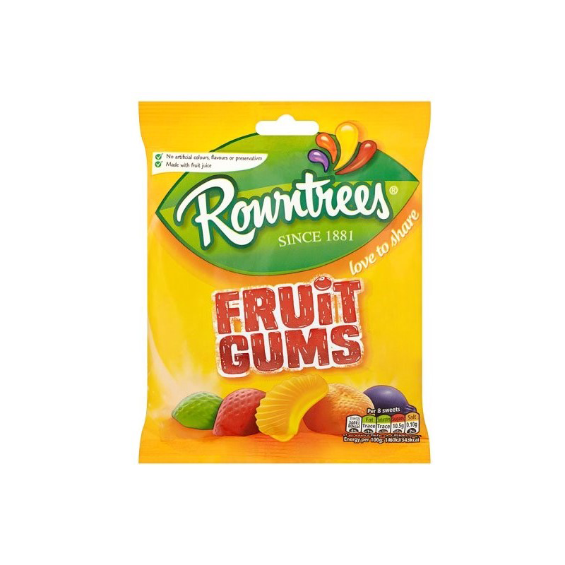 Rowntrees Fruit Gums - Cannich Stores